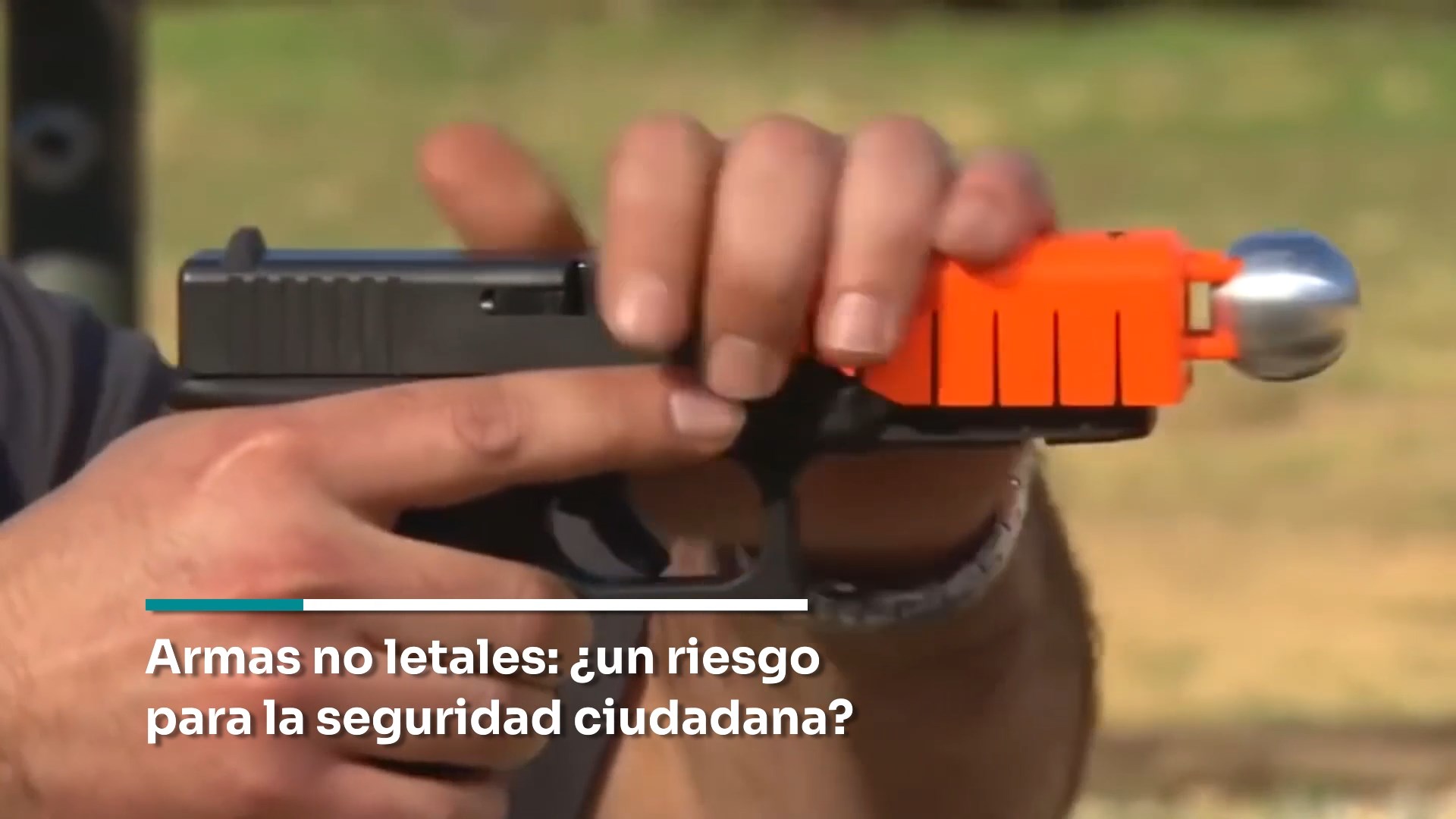 Uso de armas no letales: ¿un riesgo para la seguridad ciudadana ...